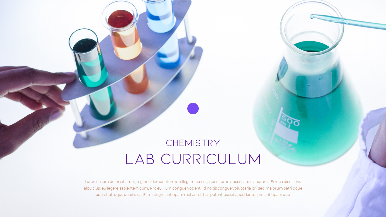 Study Chemistry powerpoint template design|Business