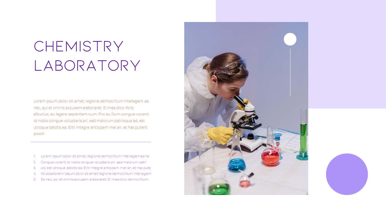 Study Chemistry powerpoint template design|Business