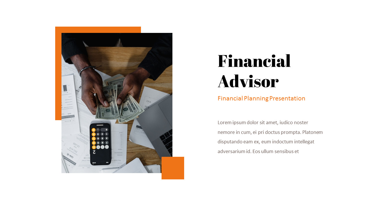 Financial Planning Startup Investor PowerPoint Template