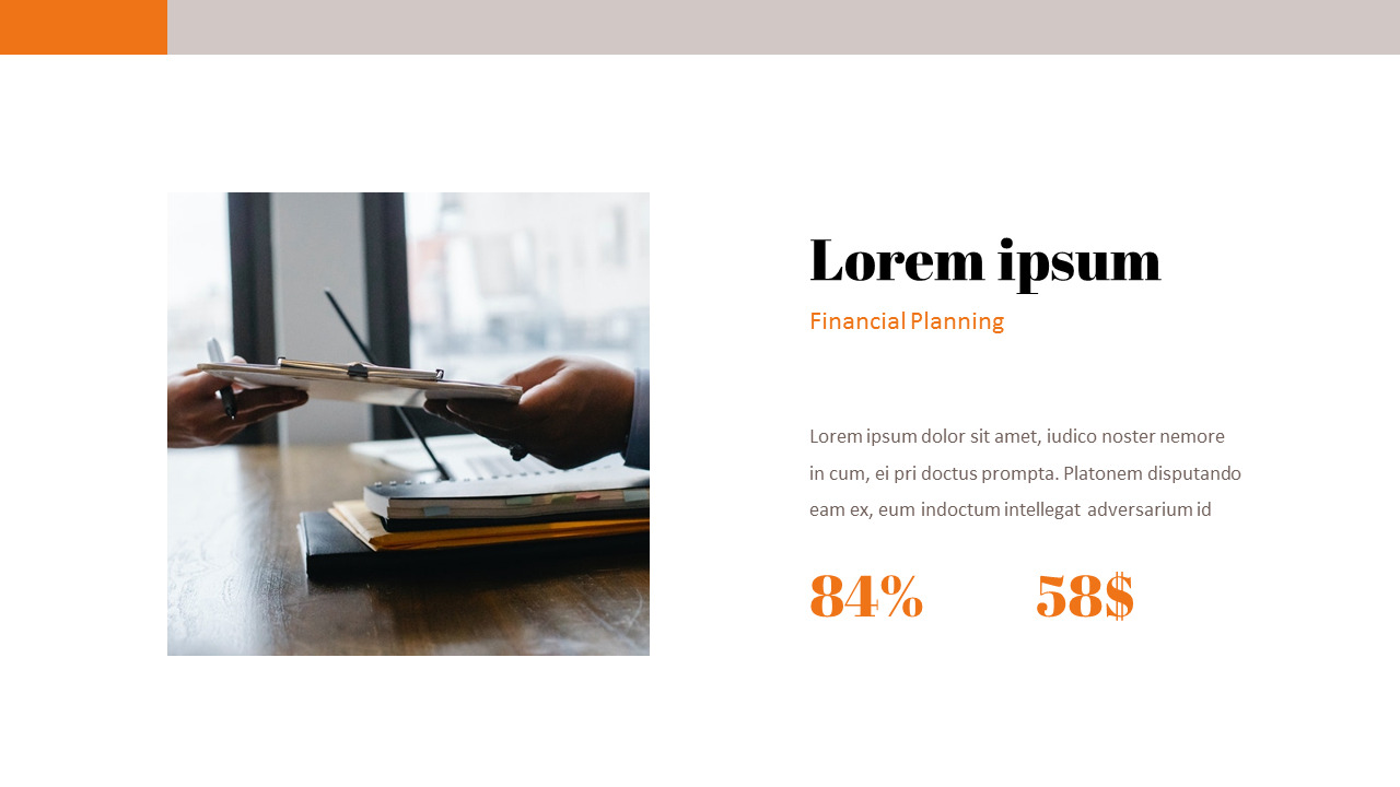 Financial Planning Startup Investor PowerPoint Template