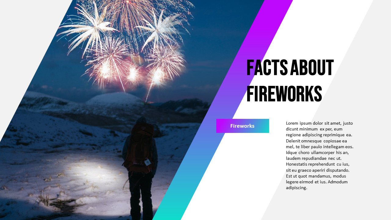 Fireworks Festival Slide Presentation|Lifestyle|PPT Templates