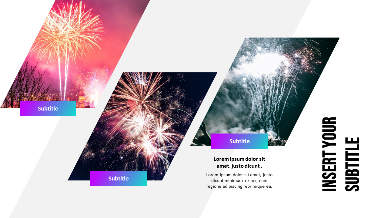 Fireworks Festival Slide Presentation|Lifestyle|PPT Templates