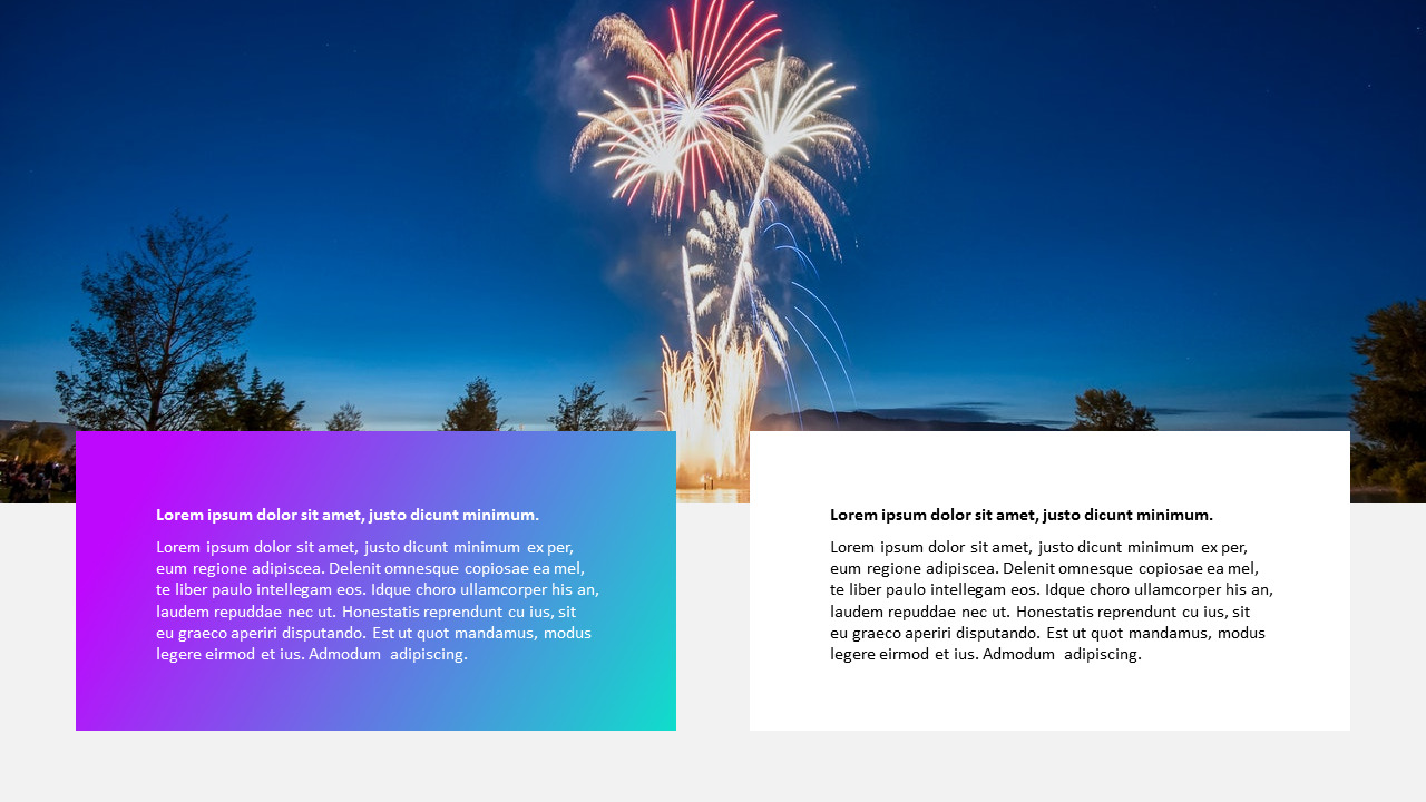 Fireworks Festival Slide Presentation|Lifestyle|PPT Templates