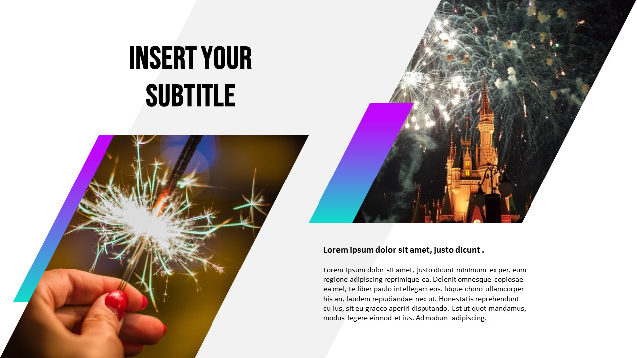 Fireworks Festival Slide Presentation|Lifestyle|PPT Templates