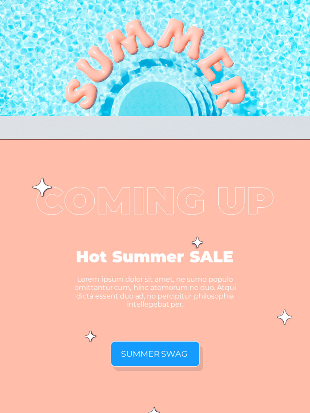 Summer Cool Event ppt presentation slides