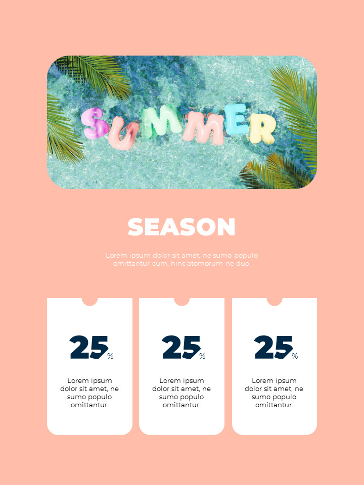 Summer Cool Event ppt presentation slides