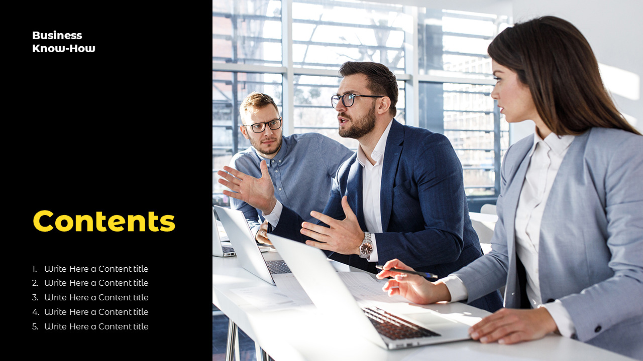 Business Know-How powerpoint presentation sample download