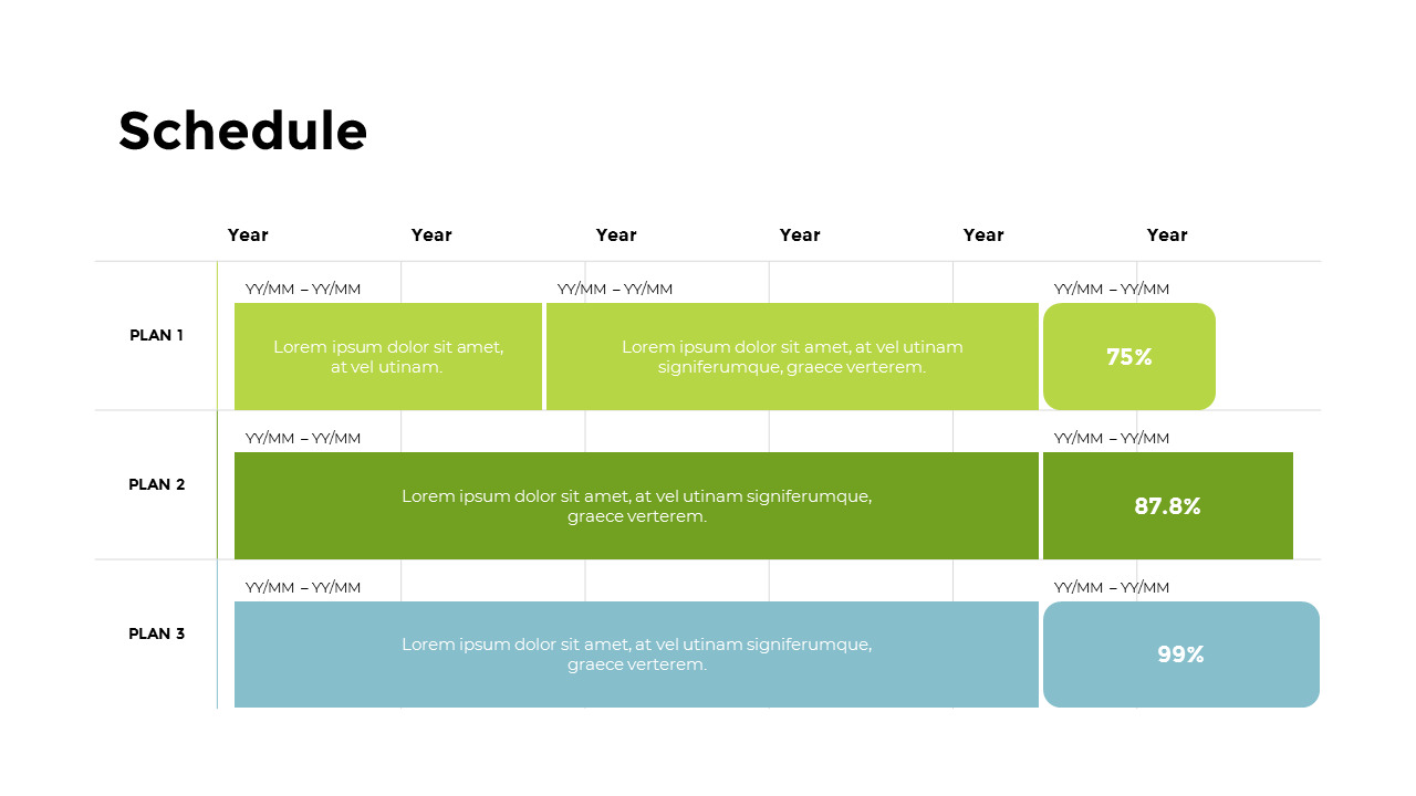 Zigzag Business Report PowerPoint Format
