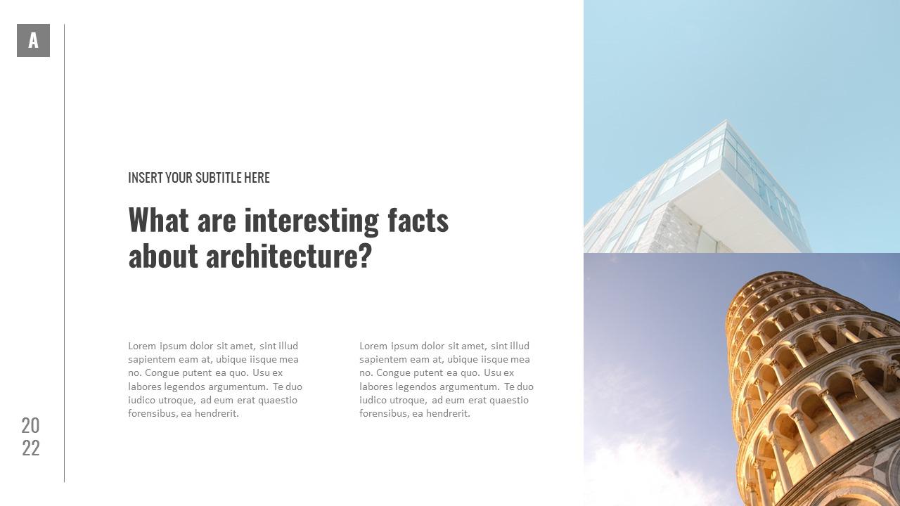 Architecture presentation slide