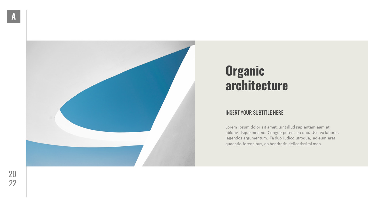 Architecture presentation slide