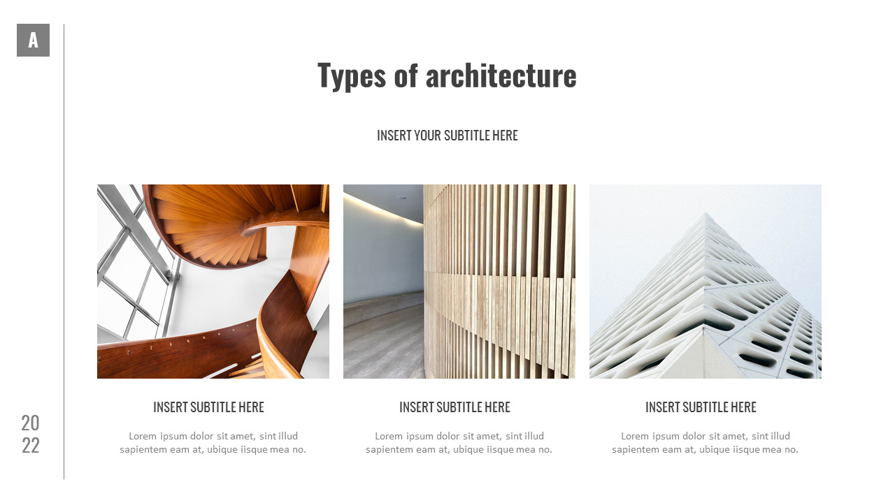 Architecture presentation slide