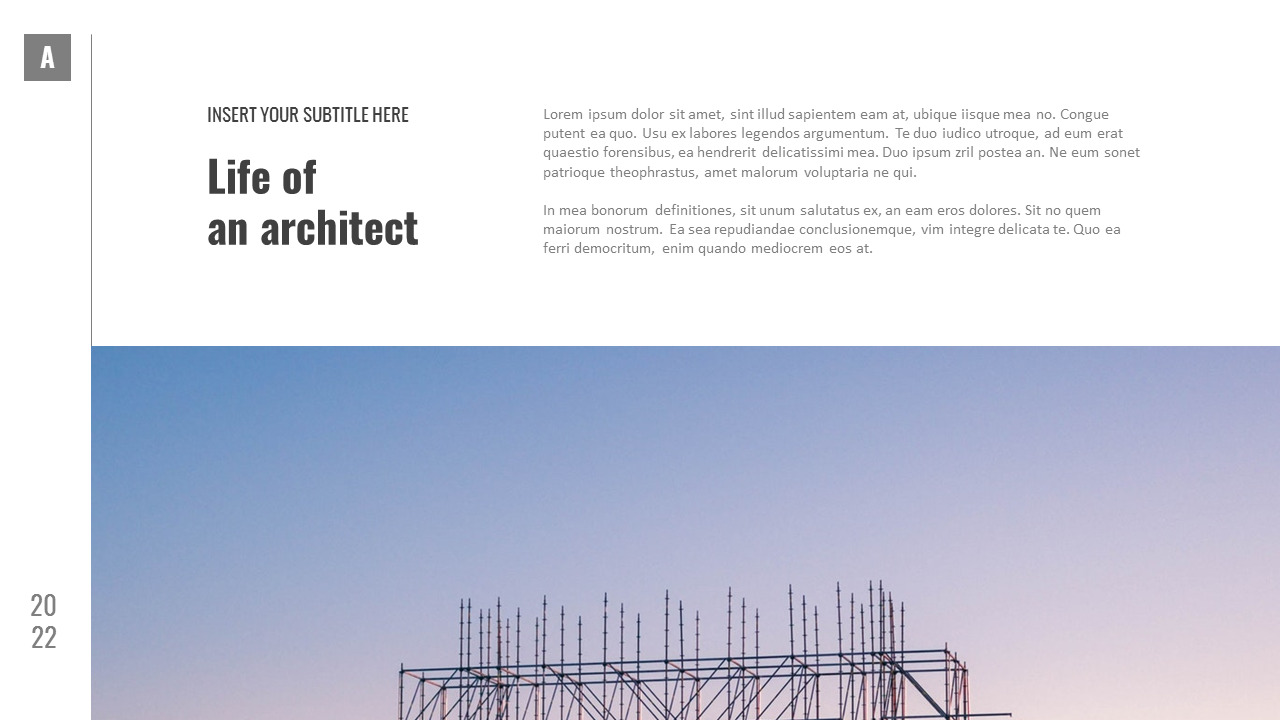 Architecture presentation slide