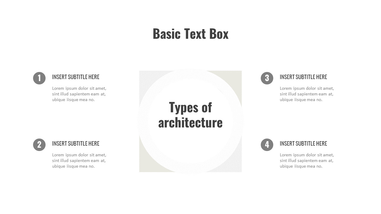 Architecture presentation slide