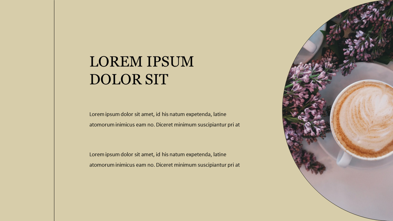 Coffee powerpoint design templates|Business