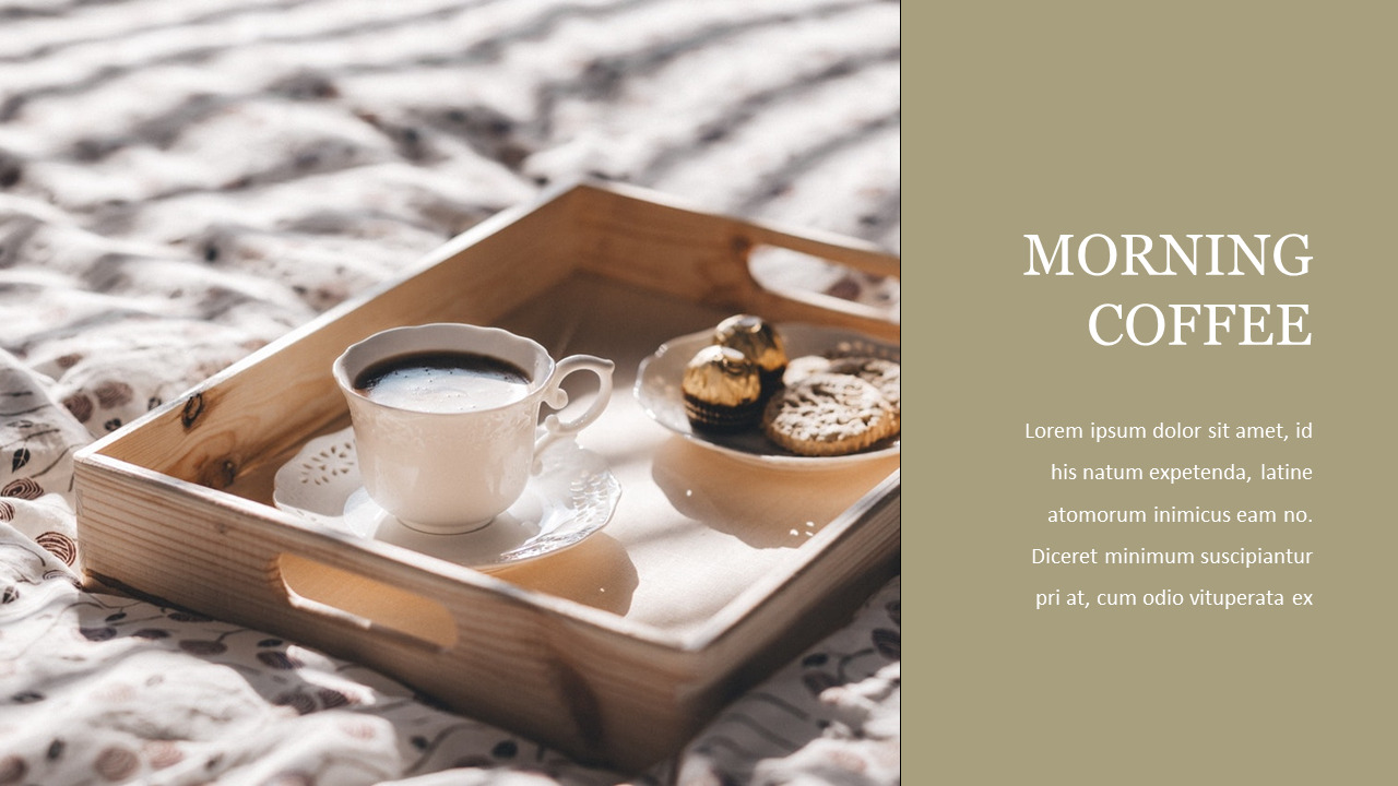 Coffee powerpoint design templates|Business