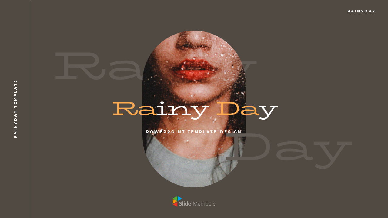 Rainy Day google slides template download|Lifestyle