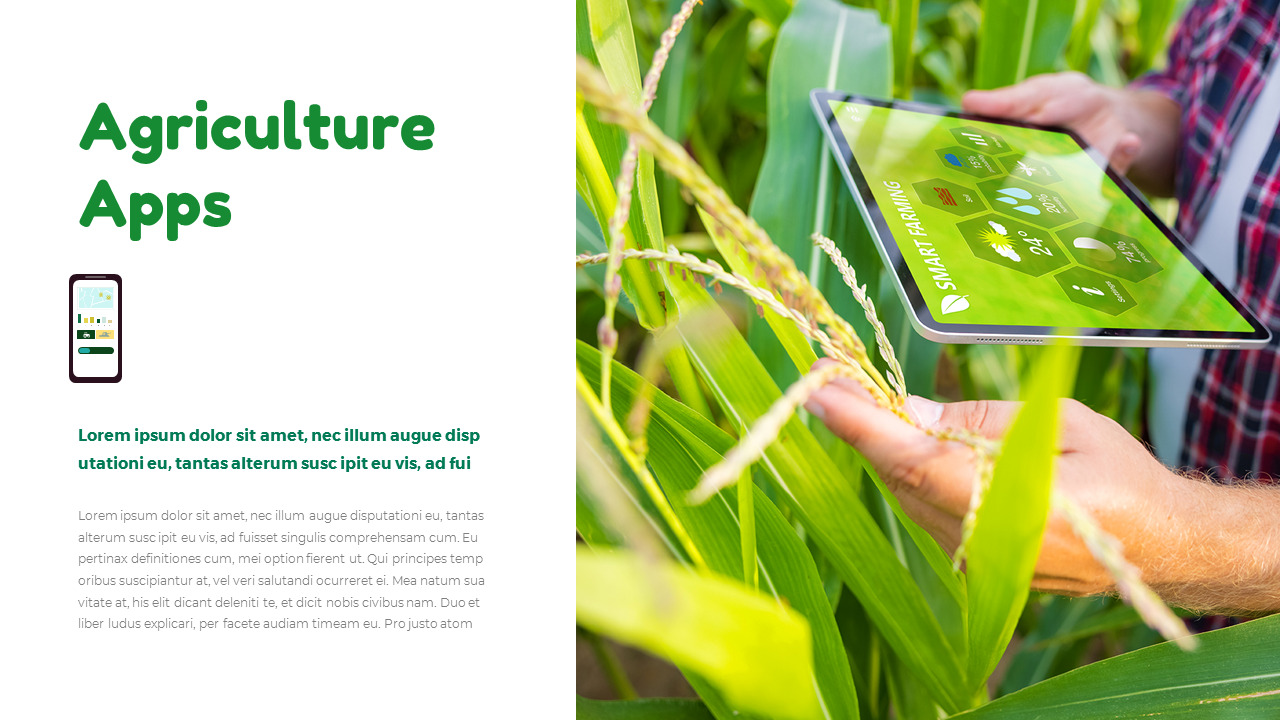 Smart Farming Guide Business PowerPoint Templates