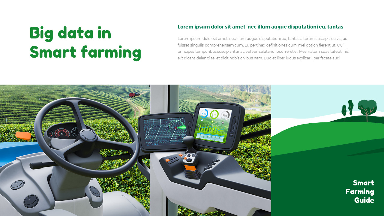 Smart Farming Guide Business PowerPoint Templates