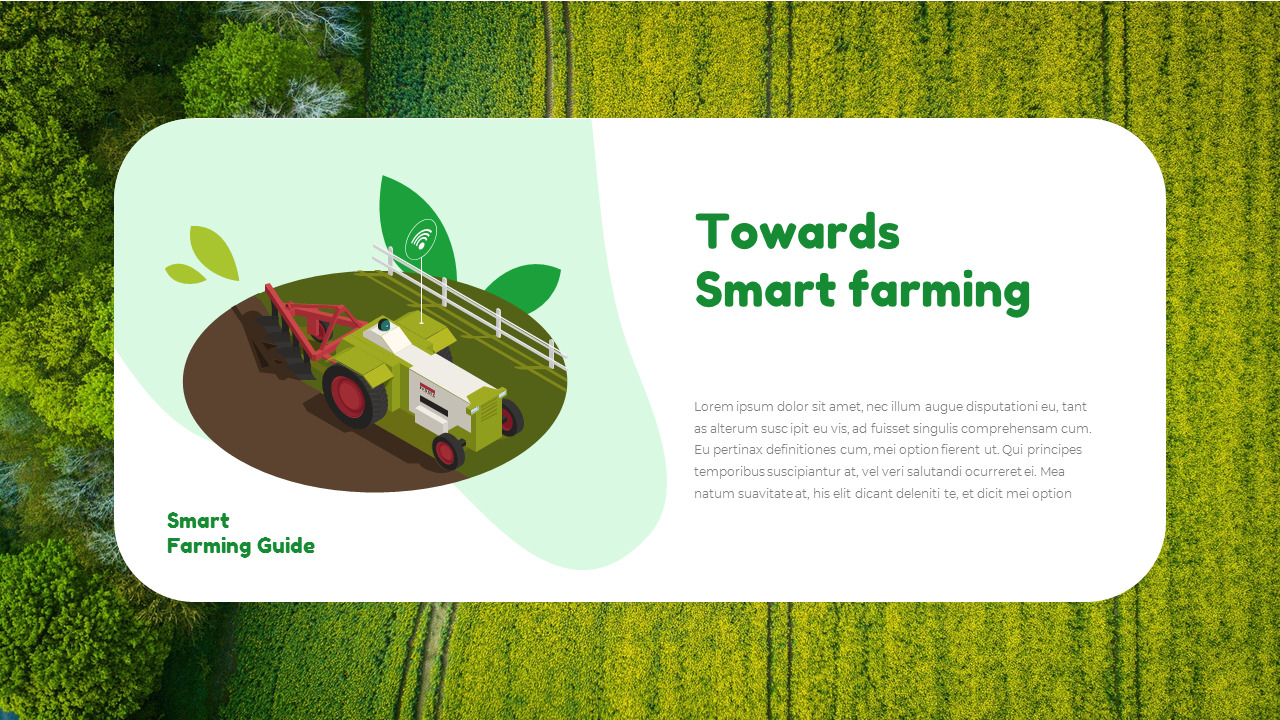 Smart Farming Guide Business PowerPoint Templates