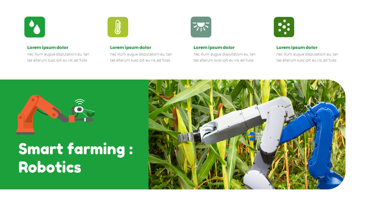 Smart Farming Guide Business PowerPoint Templates