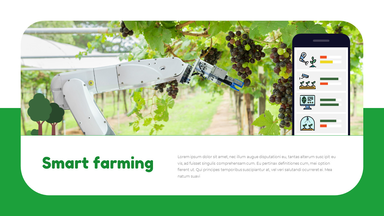 Smart Farming Guide Business PowerPoint Templates