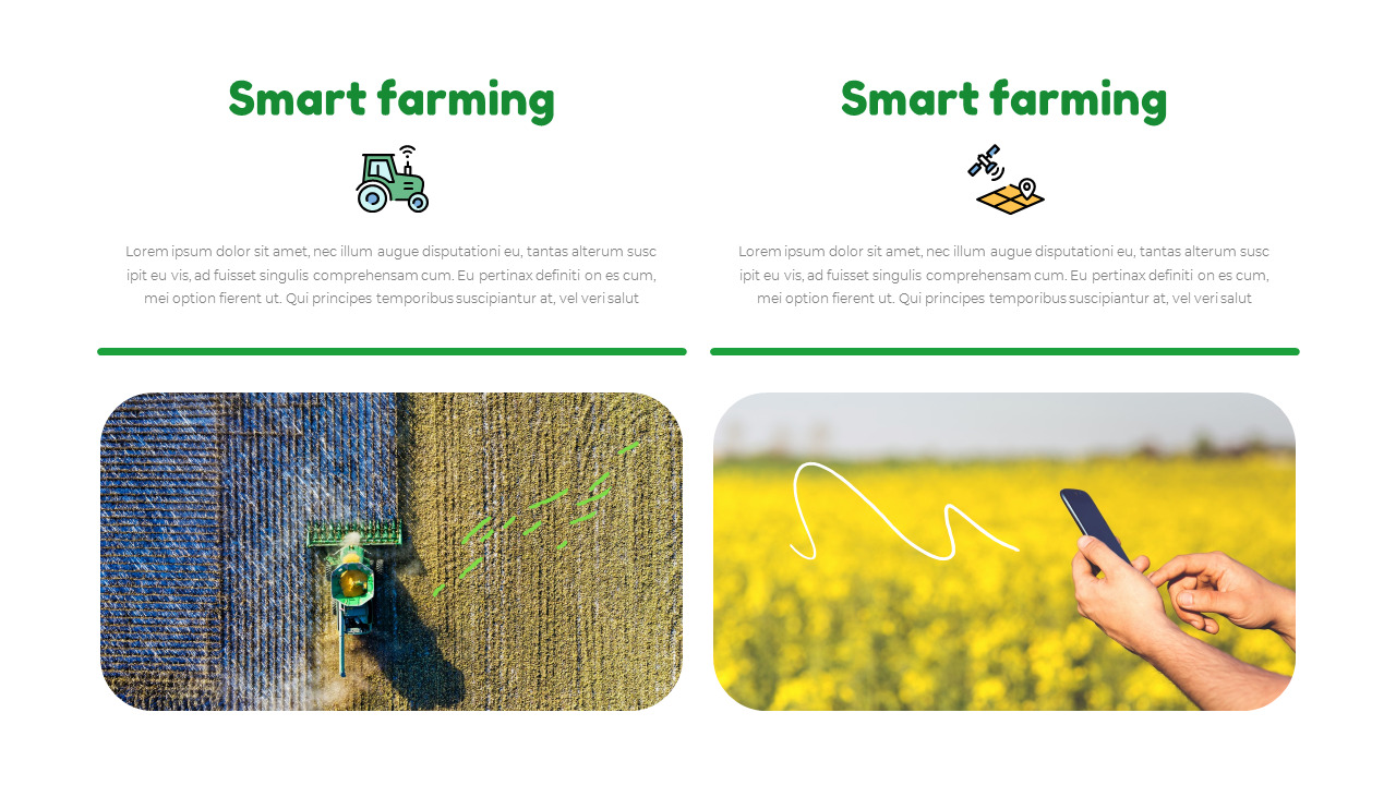 Smart Farming Guide Business PowerPoint Templates