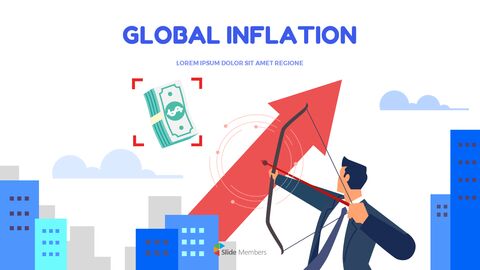 Global Inflation presentation slide design