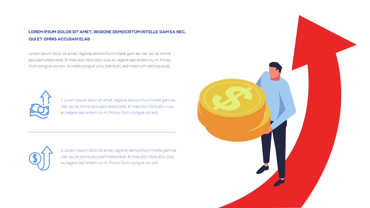 Global Inflation presentation slide design