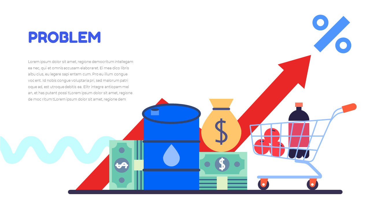 Global Inflation presentation slide design