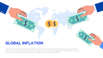 Global Inflation presentation slide design