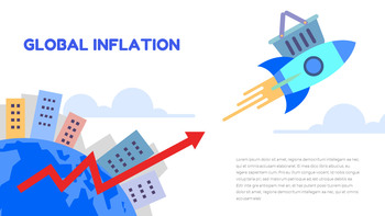 Global Inflation presentation slide design