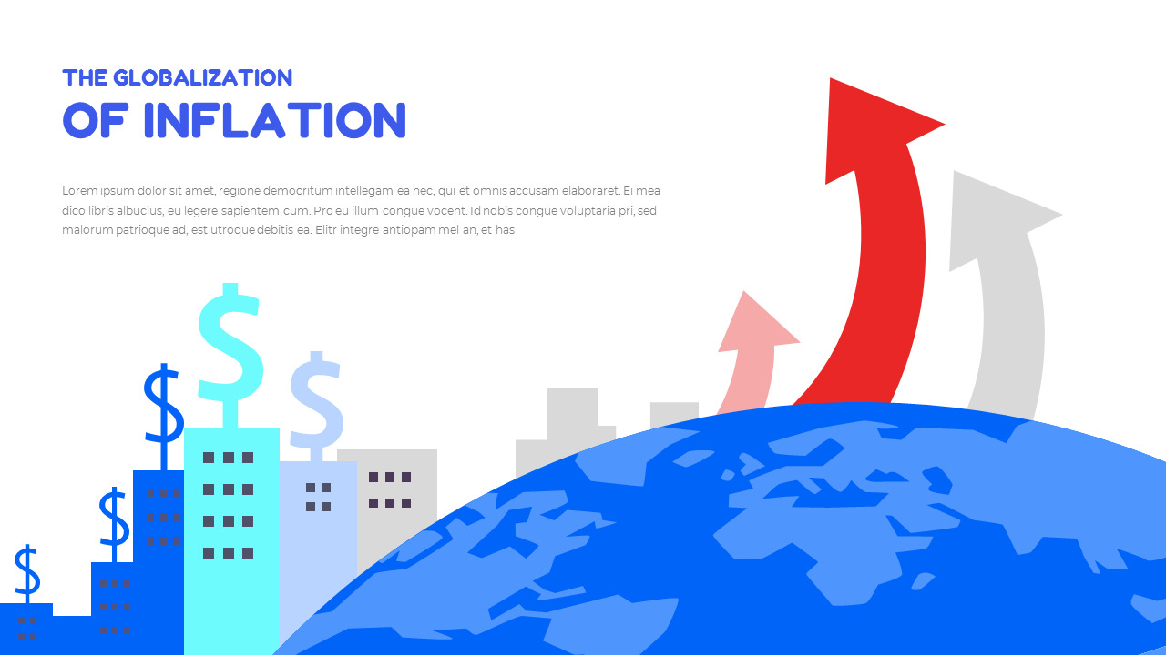 Global Inflation presentation slide design