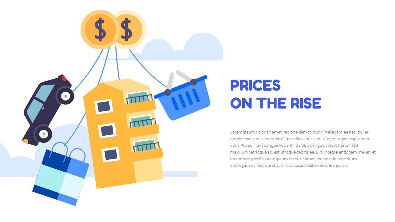 Global Inflation presentation slide design