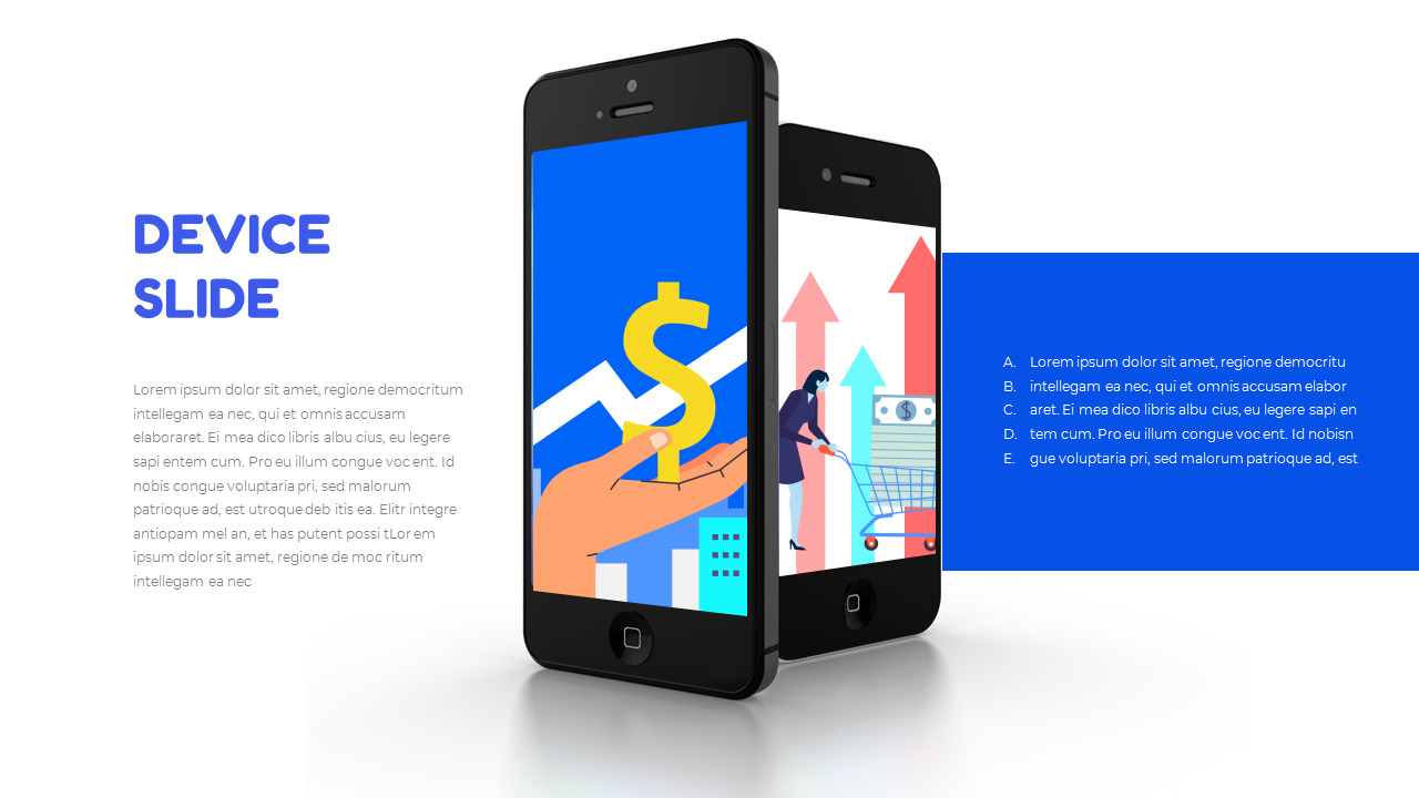 Global Inflation presentation slide design