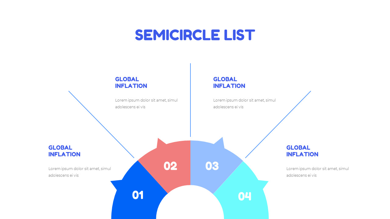 Global Inflation presentation slide design