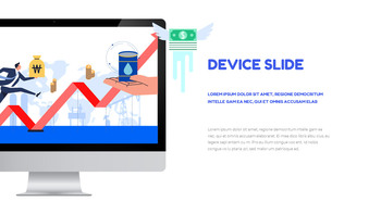 Global Inflation presentation slide design