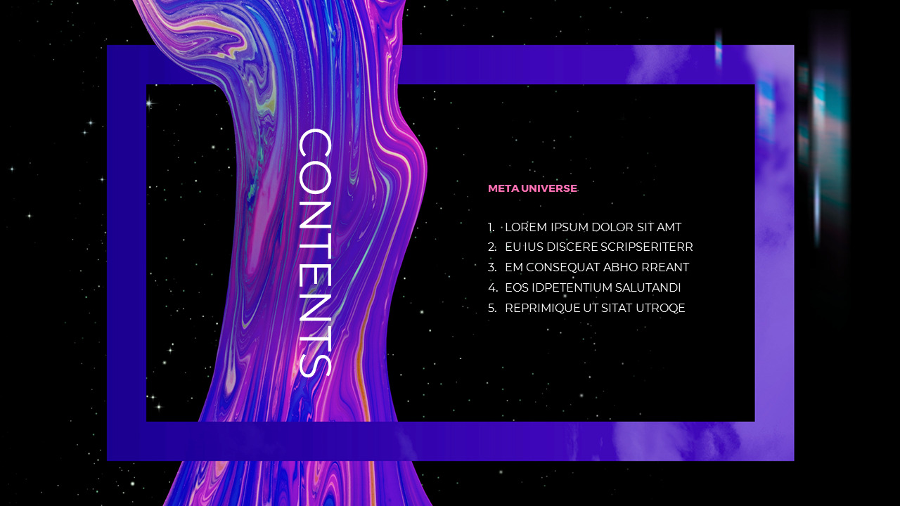 Meta Universe Google Slides Themes