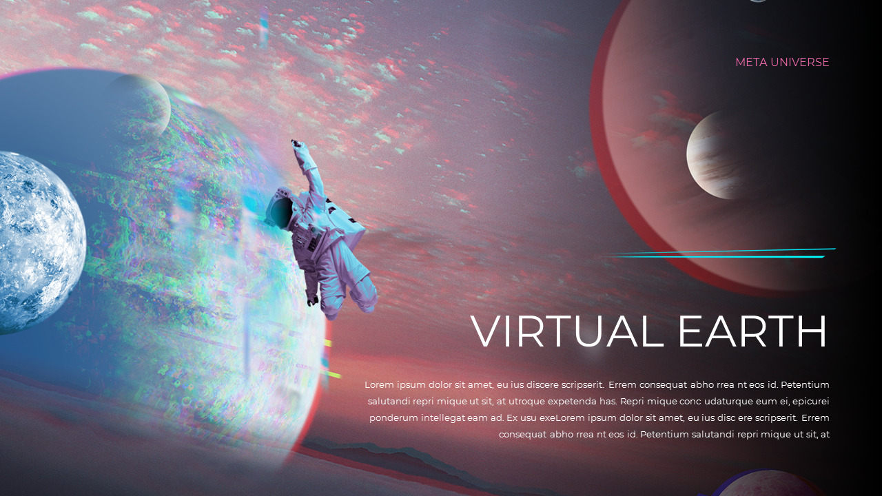 Meta Universe Google Slides Themes