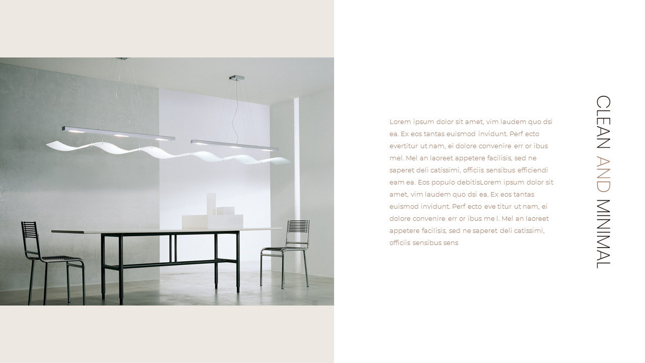 Office Interior Design PowerPoint to Google Slides|Lifestyle