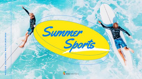 Summer Sports Google Slides Templates