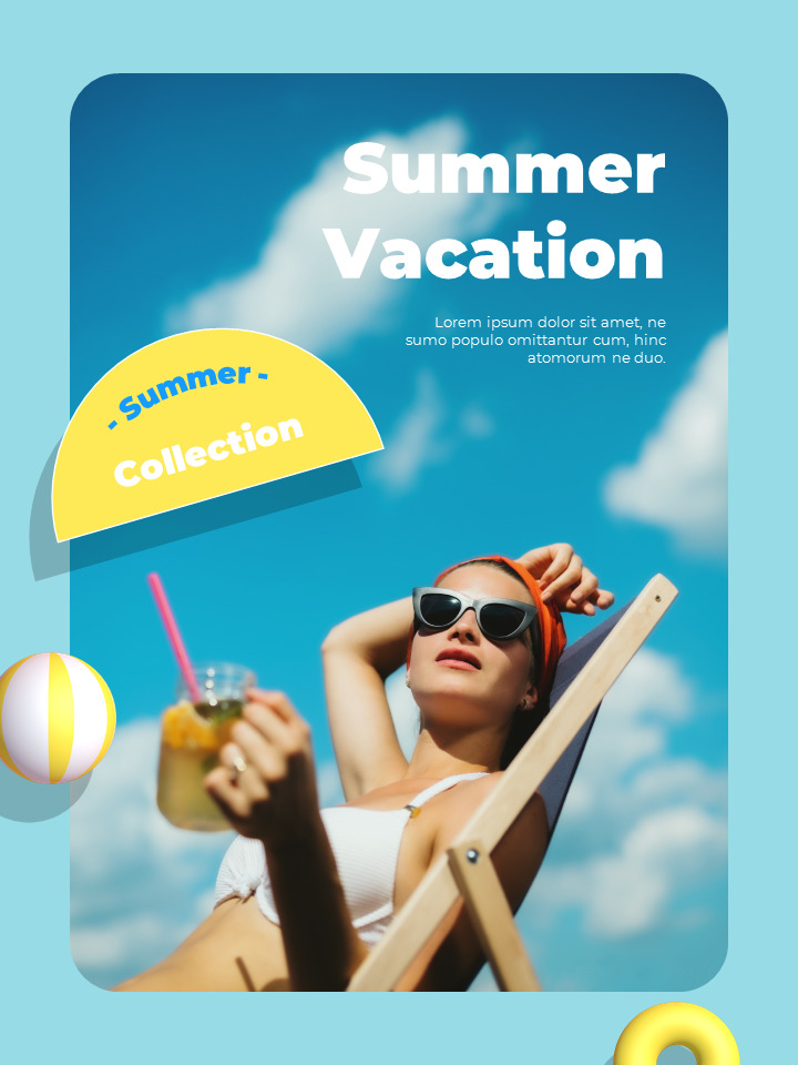 Summer Cool Event presentation on google ppt