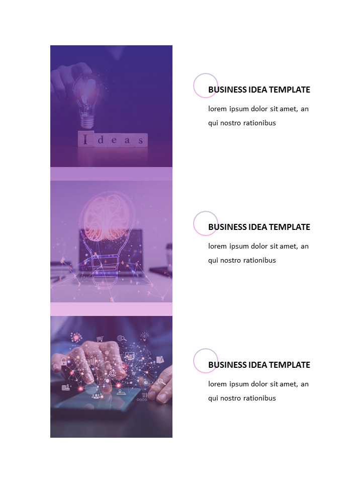 Business Idea slide designs