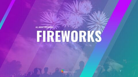 Fireworks Festival slide template|Lifestyle|Google