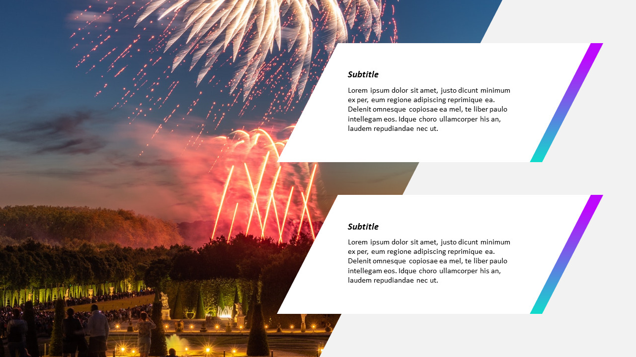 Fireworks Festival slide template|Lifestyle|Google