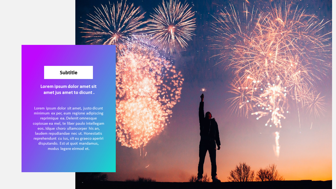 Fireworks Festival slide template|Lifestyle|Google