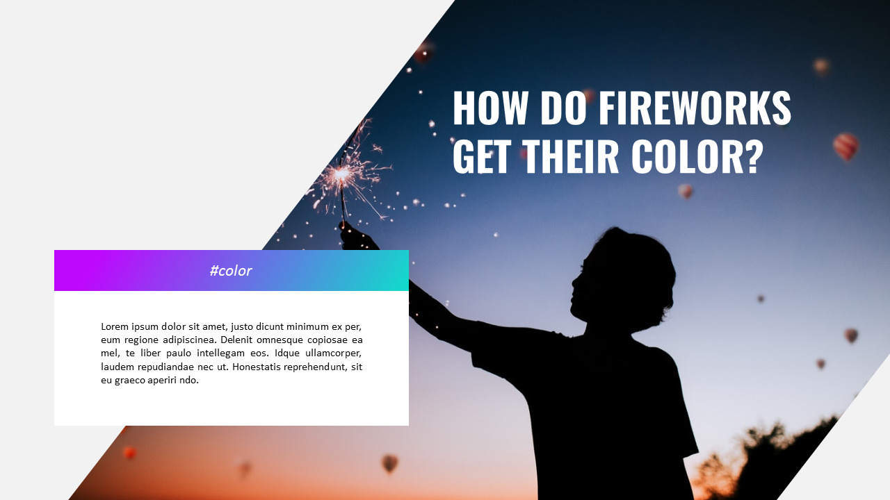 Fireworks Festival slide template|Lifestyle|Google