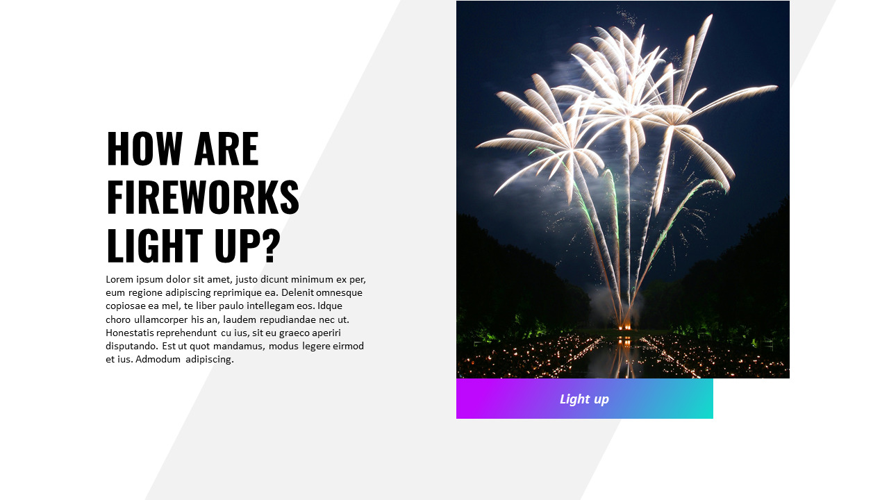Fireworks Festival slide template|Lifestyle|Google