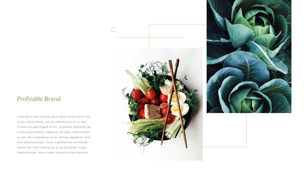 Salad Restaurant Best PowerPoint Templates|Lifestyle