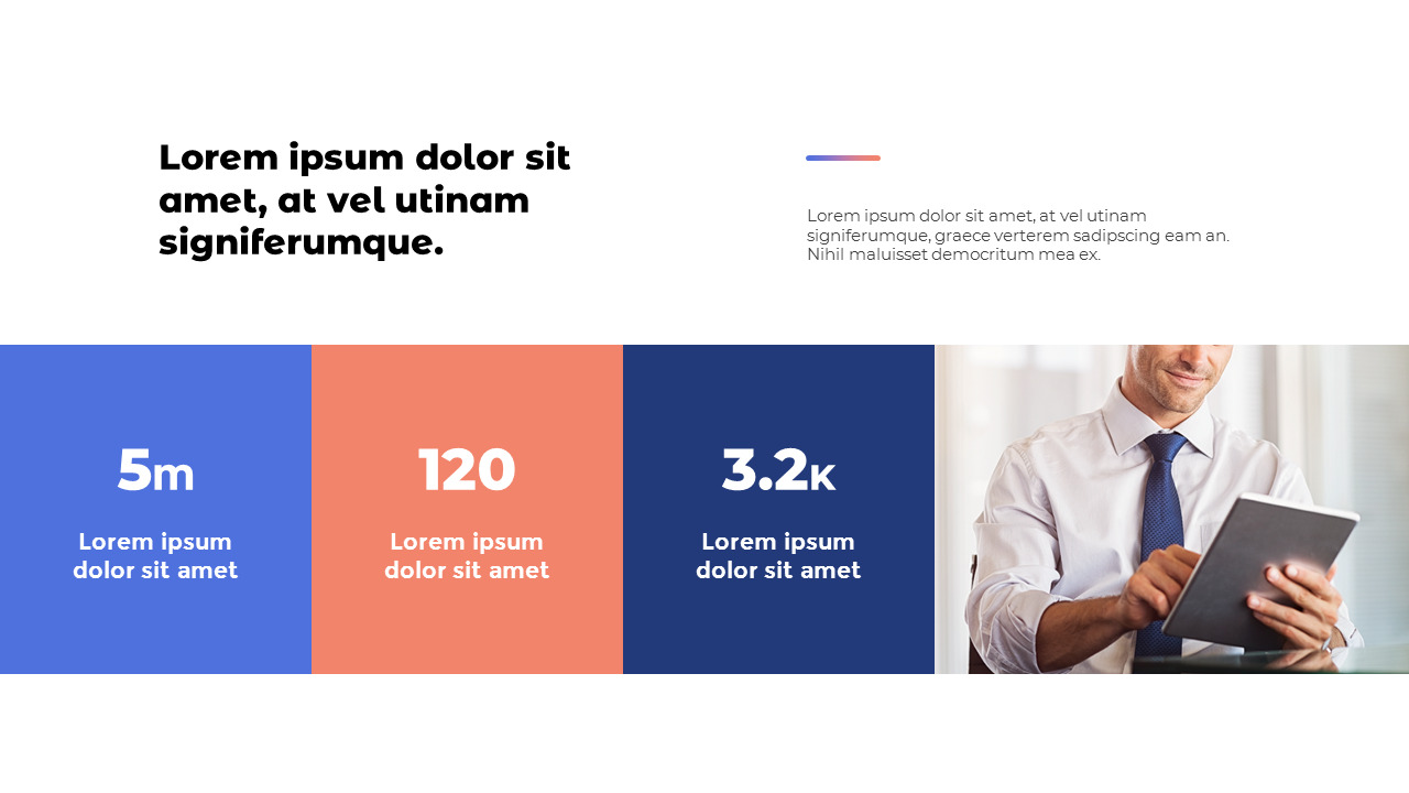 Simple Shapes Business Project document template design