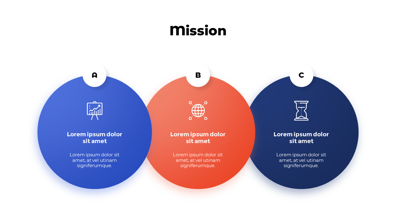 Simple Shapes Business Project document template design